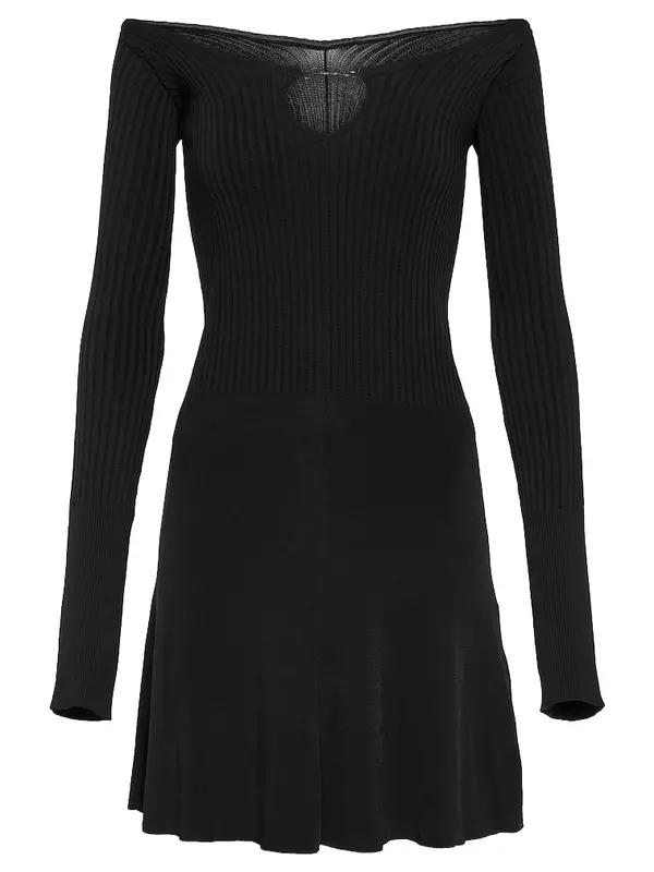 Jacquemus La Mini Robe Pralu Minidress - Black
