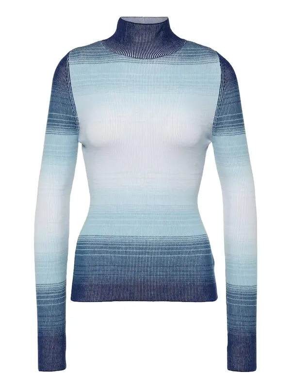 Cordova Aurora High-neck Sweater - Blue