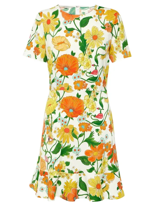 Stella McCartney Floral Minidress - Multicoloured