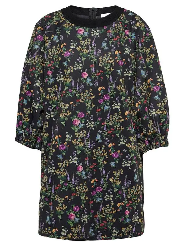 Max Mara Billy Floral Minidress - Multicoloured