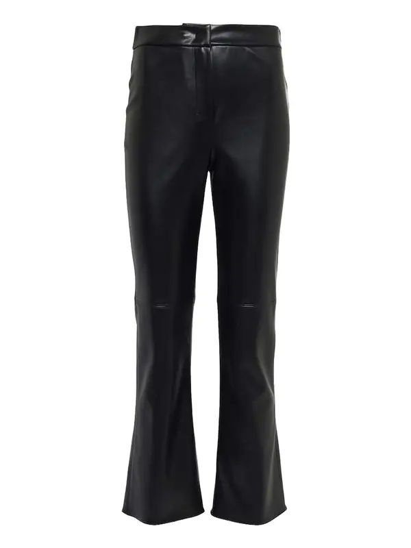 Max Mara Sublime Cropped Flared Pants - Black