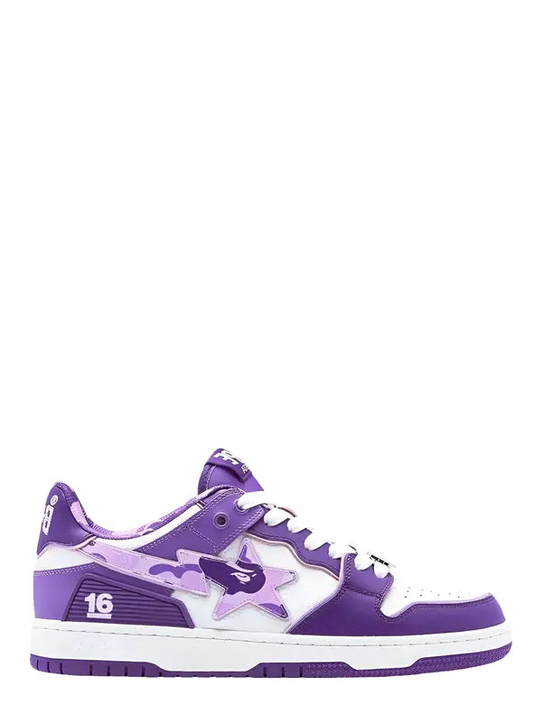 BAPE Sk8 Sta Taipei 16th Anniversary Sneakers - Purple