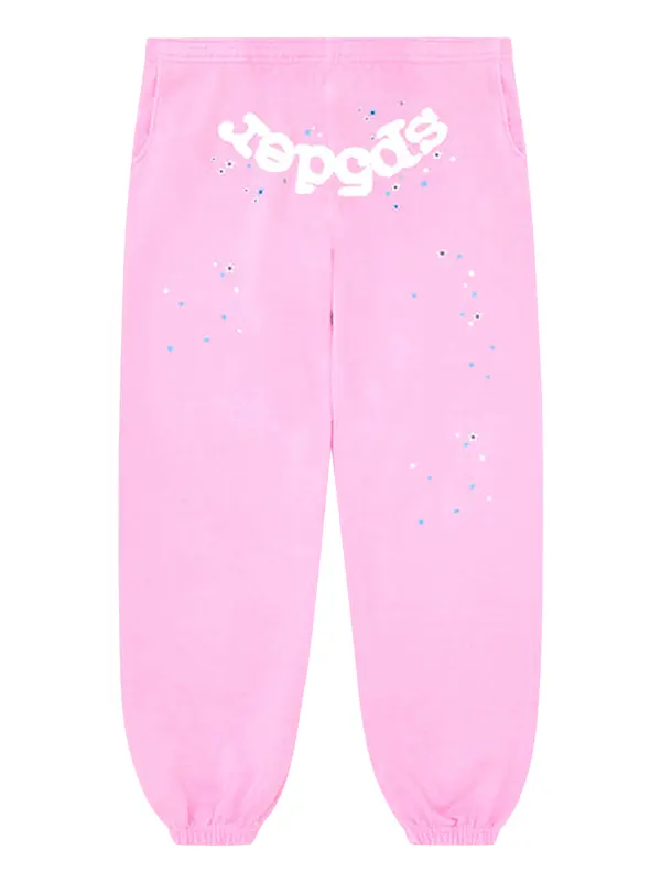 SP5DER Og Web Sweatpants - Pink