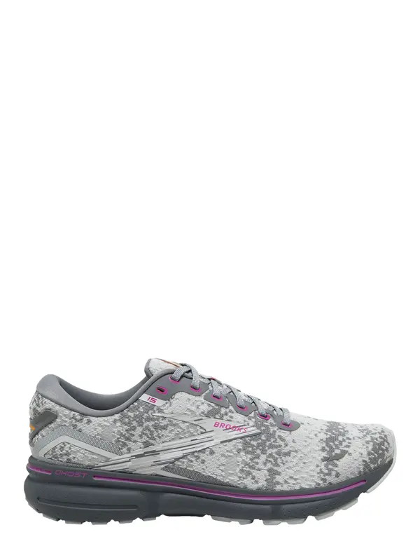 Brooks Ghost 15 Athletic Sneakers - Grey