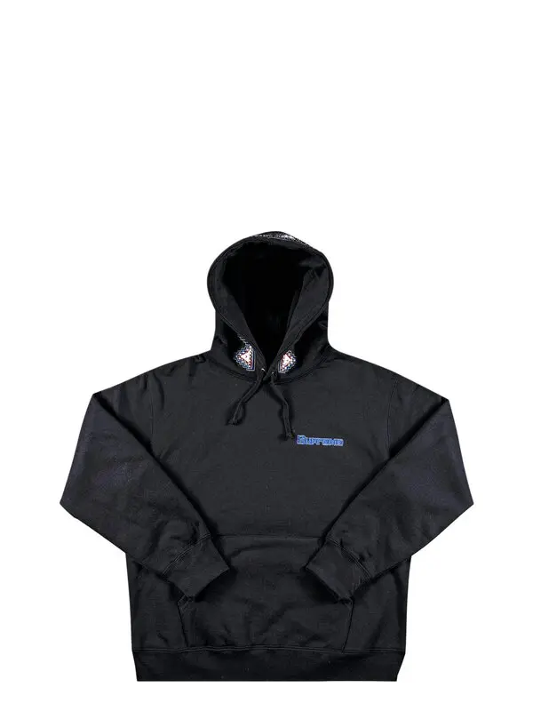 Supreme Pharaoh Studded Hooded Sweatshirt - Black