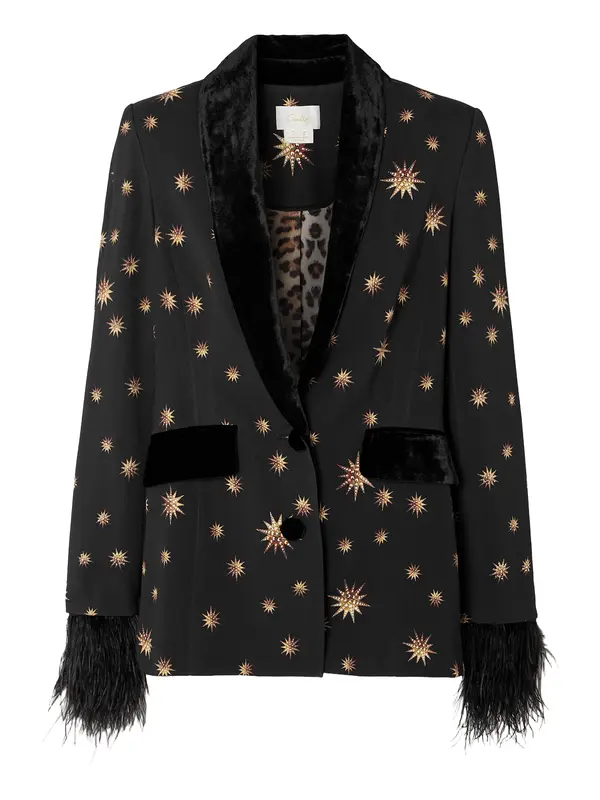 Camilla Soulstar Woven Blazer - Black
