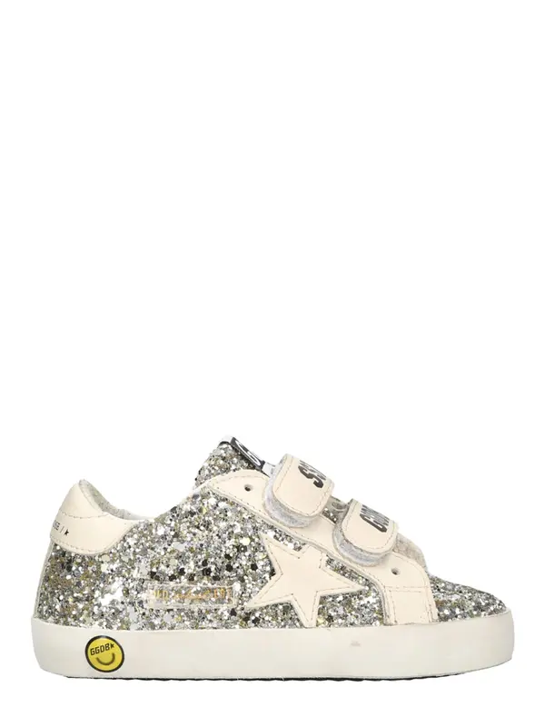 GOLDEN GOOSE Sparkling Old School Sneakers - Gold