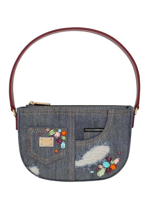 Dolce & Gabbana Dg Girlie Denim Shoulder Bag - Multicolor