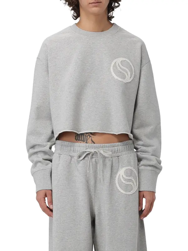 Stella McCartney Cropped Sweatshirt - Grey
