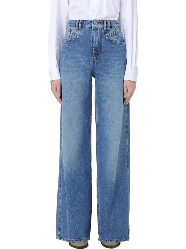 Isabel Marant Étoile Wide Leg Jeans - Blue