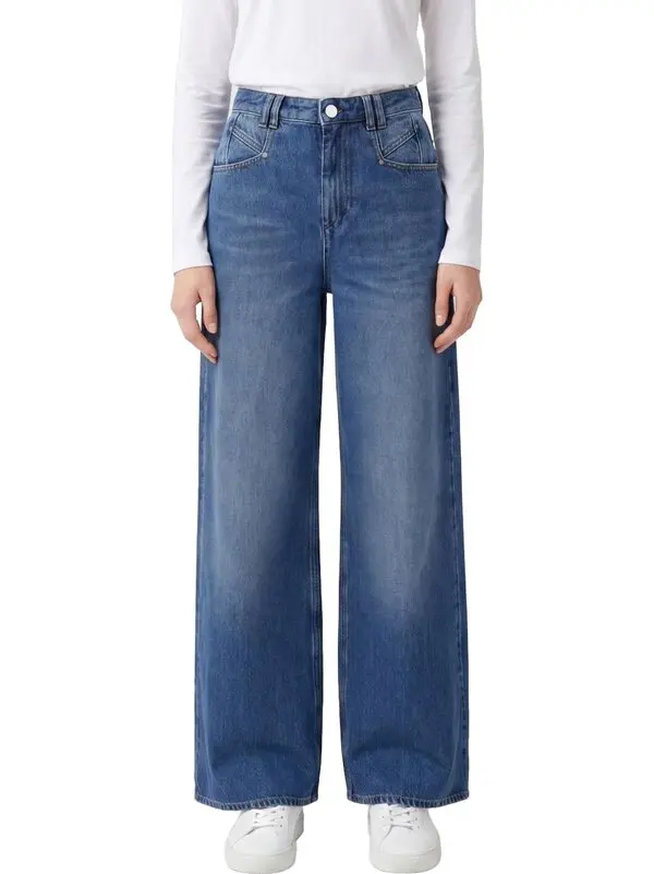 Isabel Marant Étoile Wide Leg Jeans - Blue