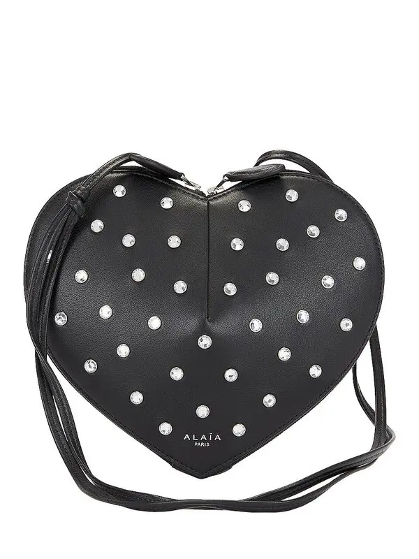 Alaïa Le Coeur Bag - Noir