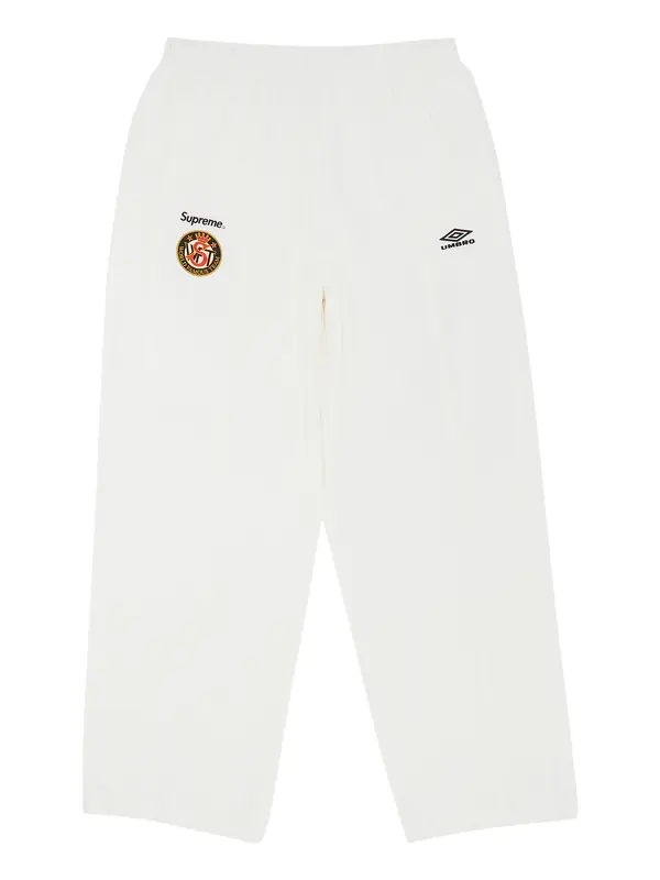 Supreme X Umbro Cotton Ripstop Track Pant - White