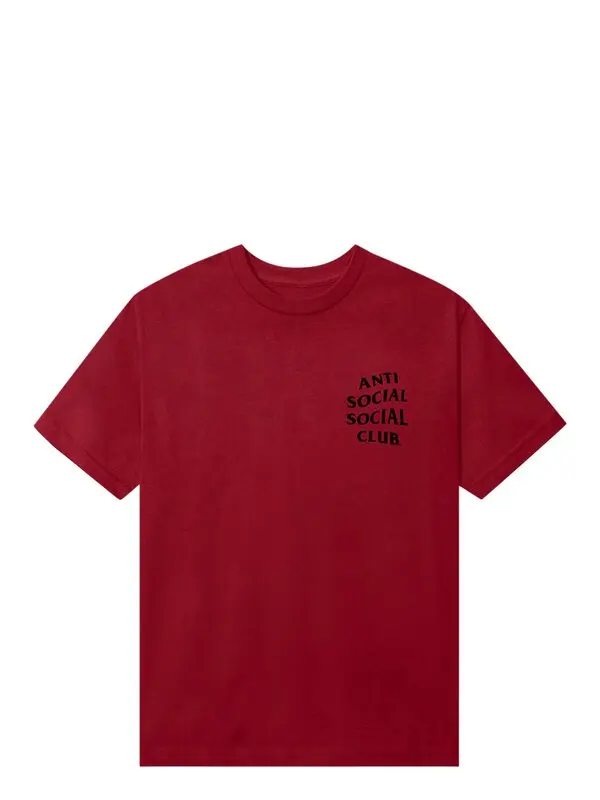 ANTI SOCIAL SOCIAL CLUB Kkotch Tee 'cardinal - Red