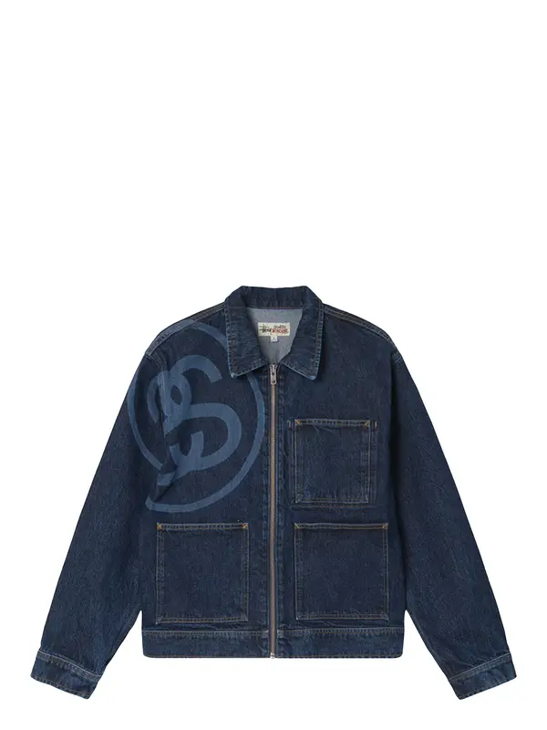 StÜssy Ss-link Work Jacket - Blue