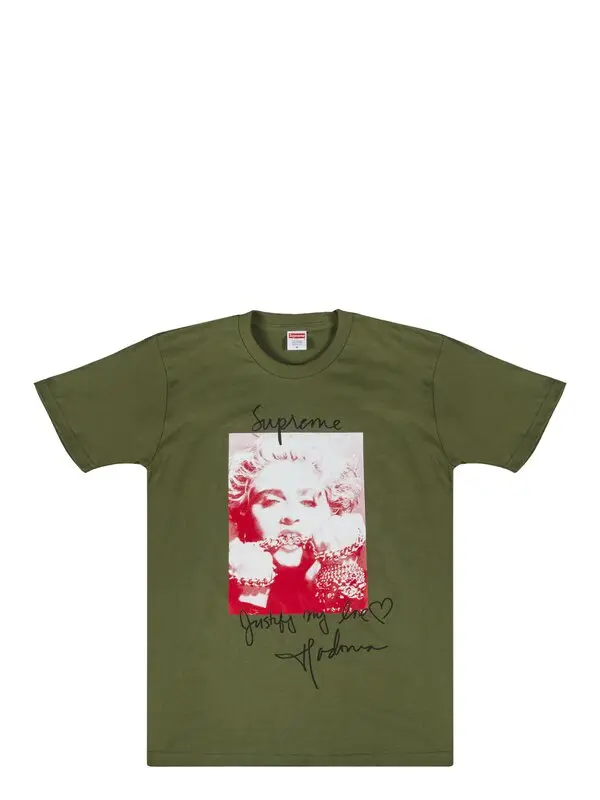 Supreme Madonna T-shirt 'olive - Green