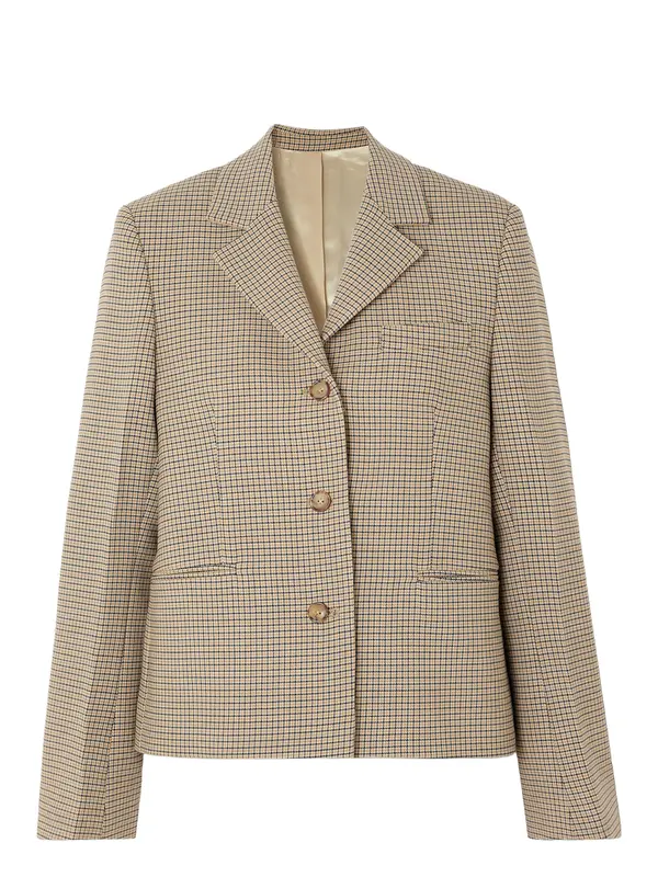 TOTEME Recycled Woven Blazer - Neutrals