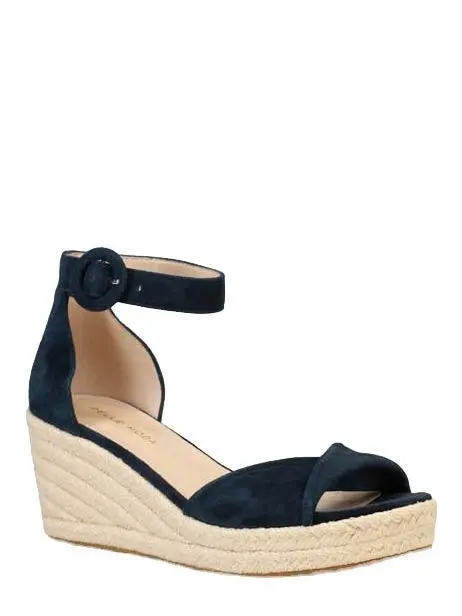 Pelle Moda Kove Espadrille Wedge Sandal - Midnight