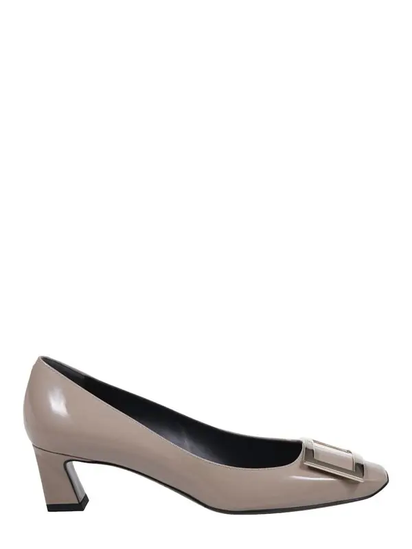 ROGER VIVIER High Heel Shoes With Buckle Detail - Beige