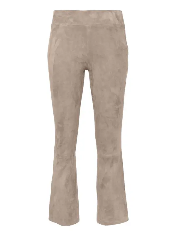 ARMA Zaragoza Suede Trousers - Neutrals