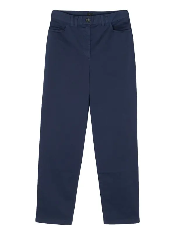 Paul Smith Logo-patch Trousers - Blue