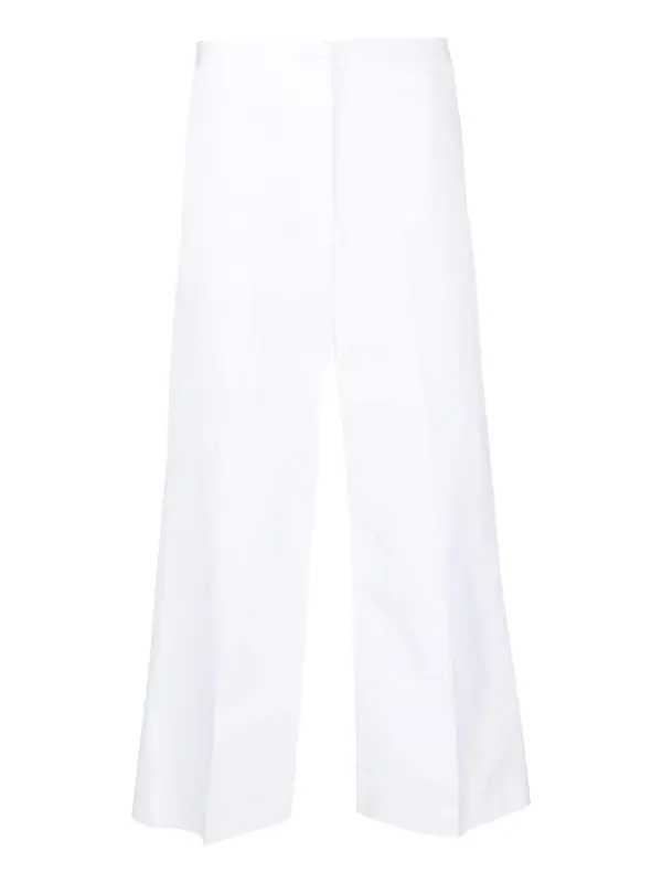 Fabiana Filippi Wide-leg Tailored Trousers - White