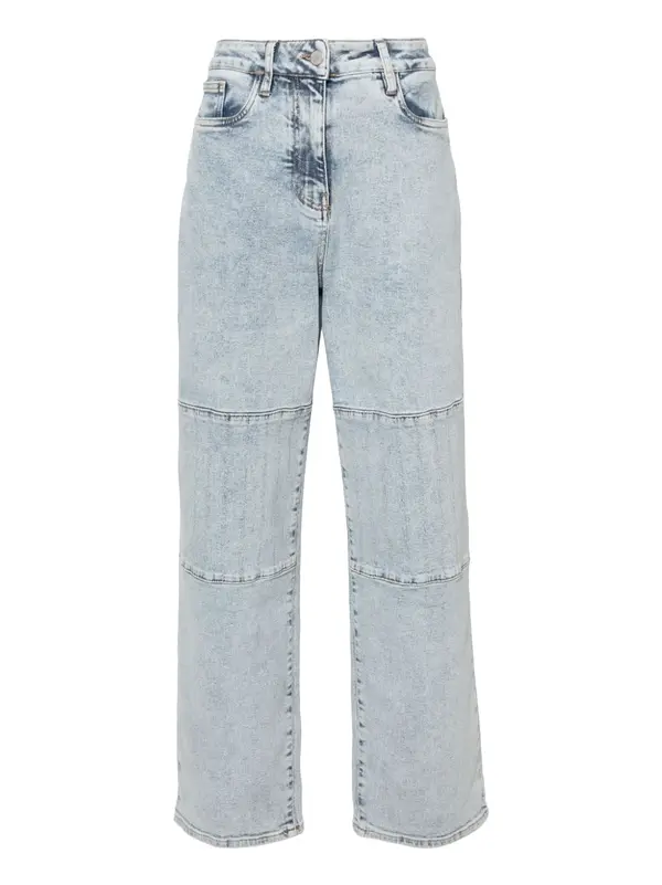 Remain Birger Christensen High-rise Straight Jeans - Blue