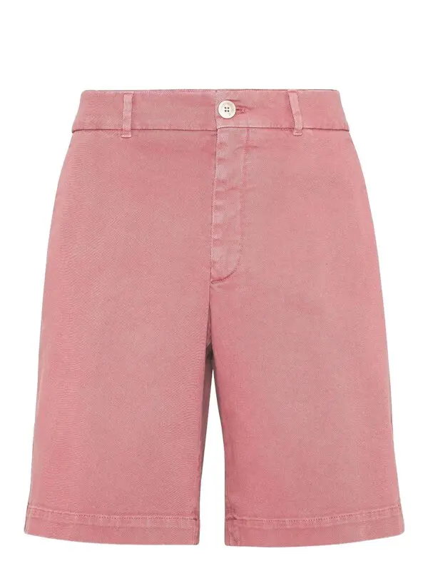 Brunello Cucinelli Knee-length Bermuda Shorts - Red