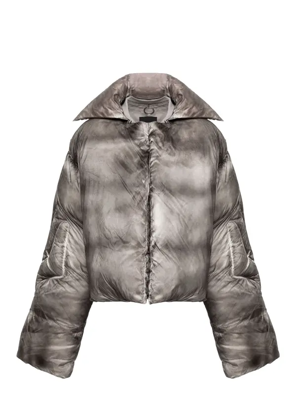 HELIOT EMIL Sculptural Down Puffer Jacket - Grey