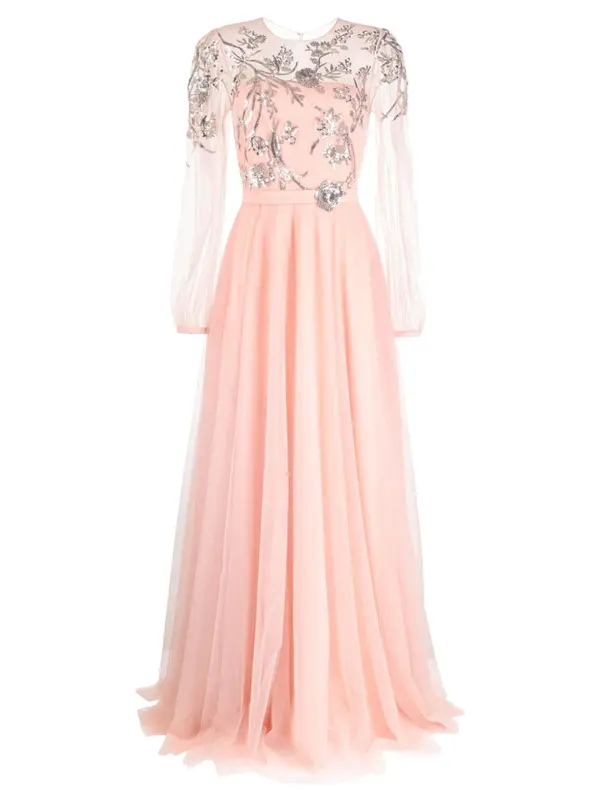 Sachin & Babi Freyja Sequin-embellished Gown - Pink