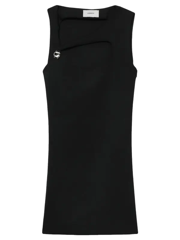 Coperni Cut-out Sleeveless Minidress - Black