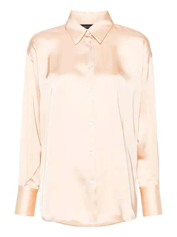 Fabiana Filippi Satin Shirt - Neutrals