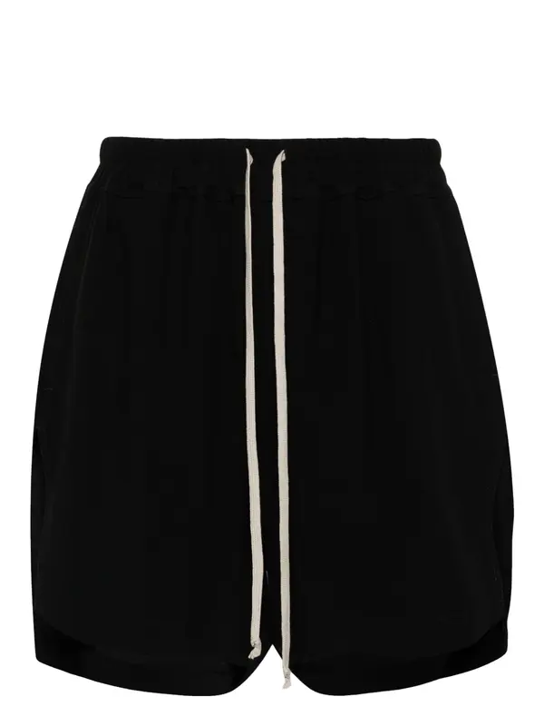 Rick Owens Drawstring-waist Shorts - Black