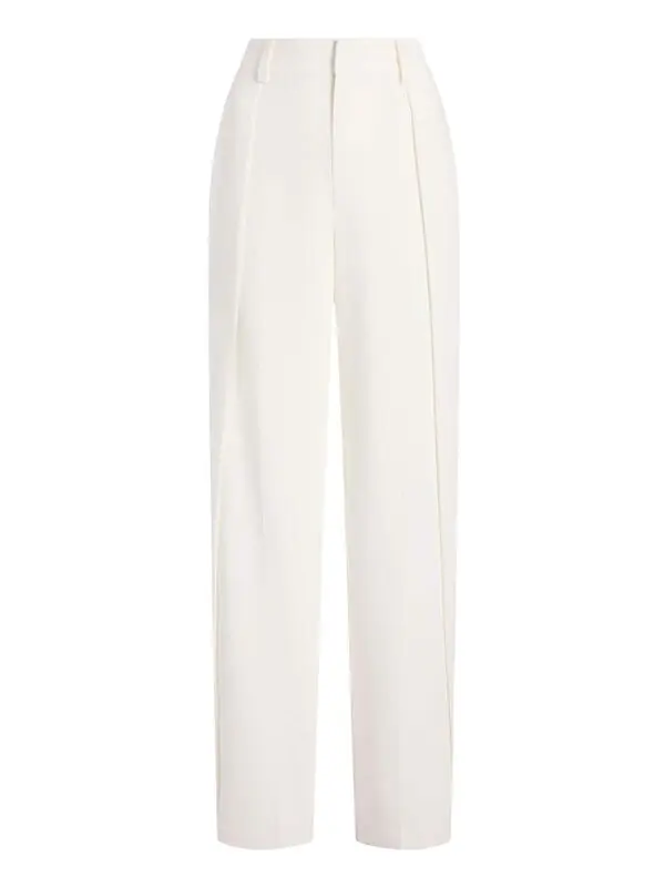 Cinq À Sept Becca Pleated Trousers - Neutrals
