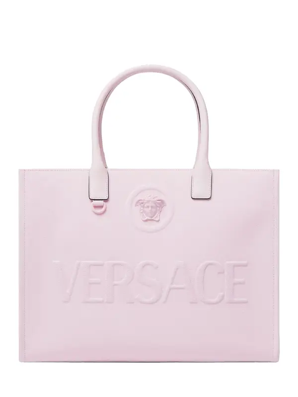 Versace La Medusa Large Tote Bag - Pink