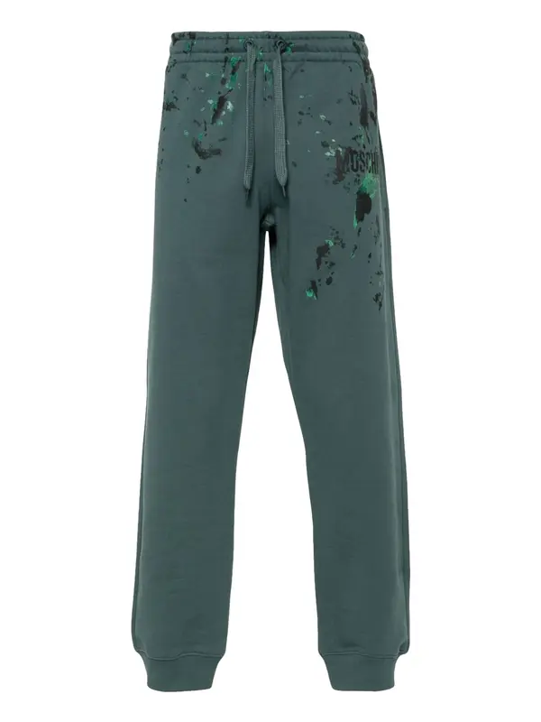 Moschino Logo-print Track Pants - Green