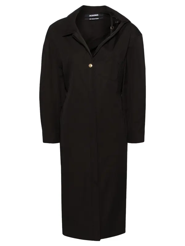 Jacquemus La Robe Chemise Shirt Dress - Black