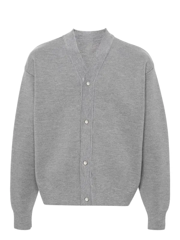 Jacquemus Le Cardigan Boutonné Jacket - Grey