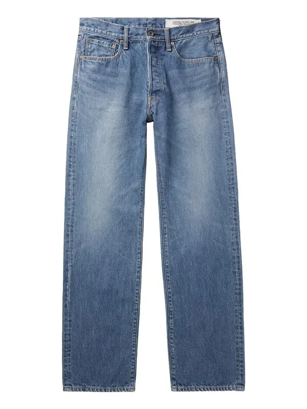 Kapital Straight-leg Jeans - Blue