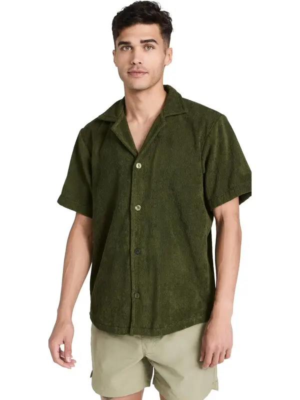 Oas Cuba Terry Shirt - Army