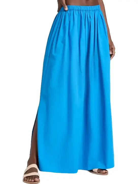 Playa Lucila Maxi Skirt - Blue