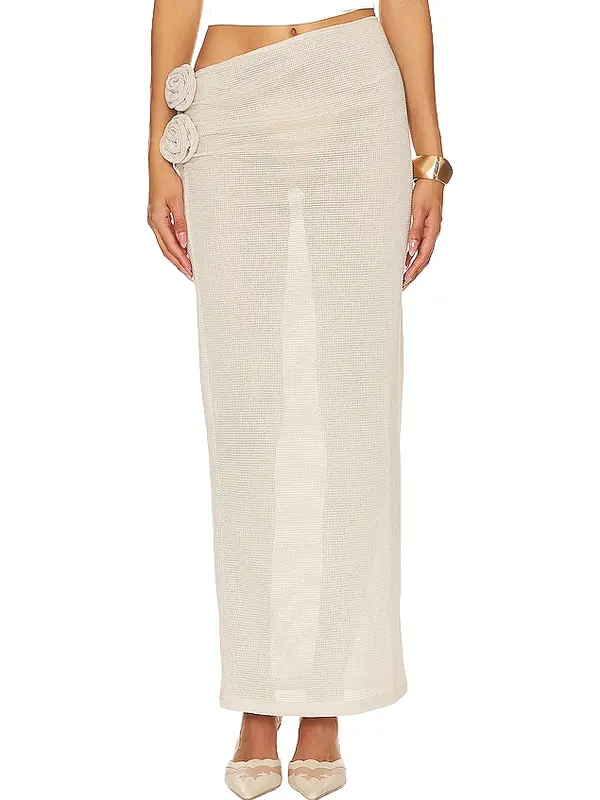 Lioness Soul Mate Maxi Skirt - Cream