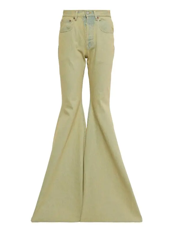 Vetements High-rise Flared Jeans - Blue