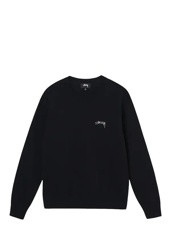 StÜssy Care Label Sweater - Black