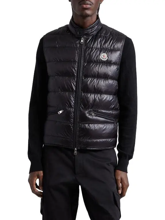 Moncler Gui Down Puffer Vest - Black