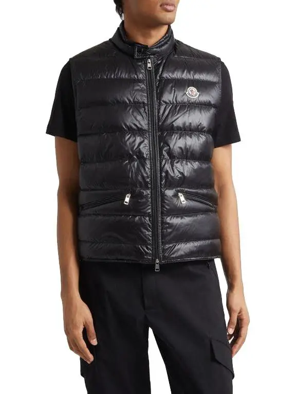 Moncler Gui Down Puffer Vest - Black