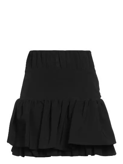 Rabanne Flared Mini Skirt - Black
