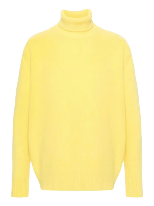 OAMC Whistler Roll-neck Jumper - Yellow