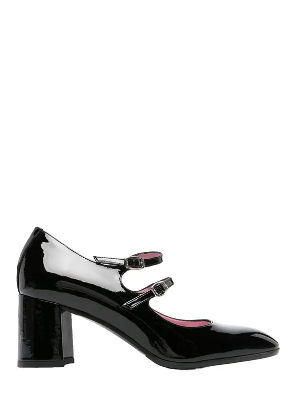 CAREL Alice 60mm Patent Leather Pumps - Black