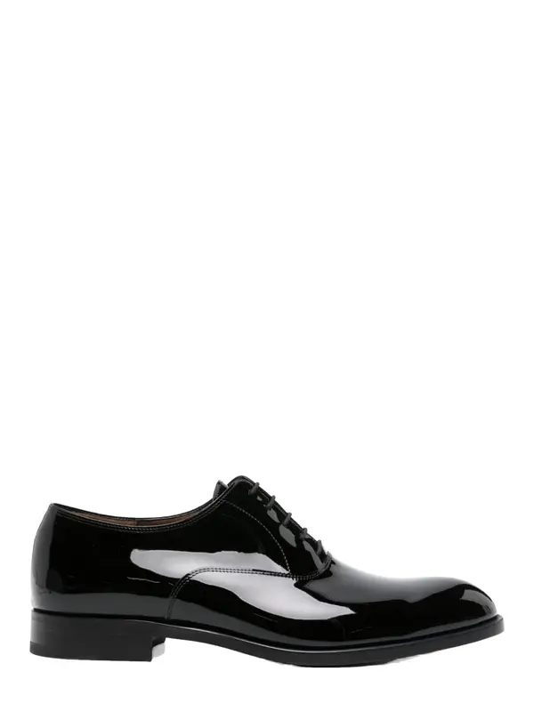Fratelli Rossetti Leather Oxford Shoes - Black